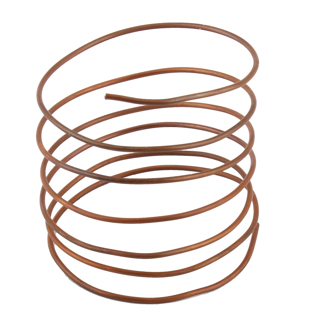 Refrigeration Tubing 2mm OD 1mm ID 6.5Ft Length Copper Tubing Coil ...