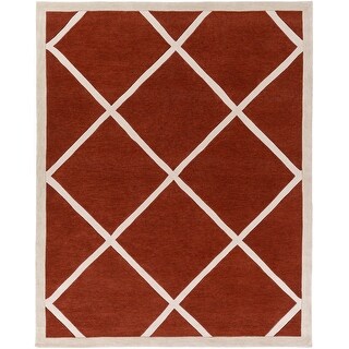 Hand-Tufted Fowey Crosshatched Rug - 7'6" x 9'6" - Bed Bath & Beyond ...