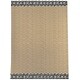 BULA ZIG FLOWER BORDER OCHRE Outdoor Rug by, Kavka Designs - Bed Bath ...