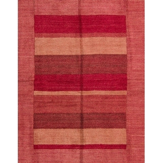 Ahgly Company Machine Washable Abstract Fire Engine Red Area Rugs - Bed ...