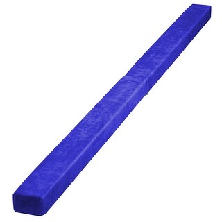 7' Sectional Gymnastics Floor Balance Beam-Blue - 82.5" x 4" x 2.5" (L ...