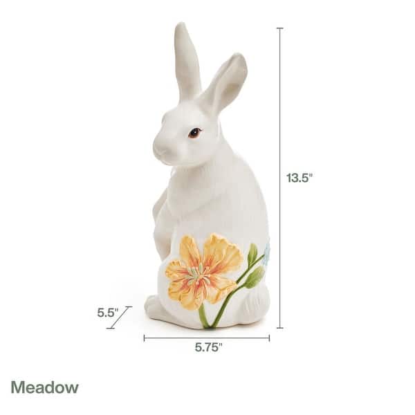 Fitz and Floyd Meadow Rabbit Figurine Sitting - Bed Bath & Beyond ...