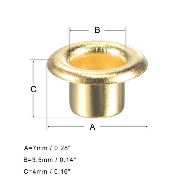 Grommets Eyelets with Washers Kit, Copper Grommet for Craft or ...