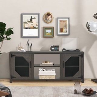 Multi-Purpose TV Stand TV Console Sideboard Buffet Locker with ...