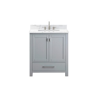 Avanity Modero 31" Vanity with Engineered Stone Top - Bed Bath & Beyond ...