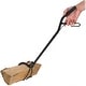 Sunnydaze Log Grabber 36" Spring-Loaded Black Steel Heavy-Duty Firewood ...