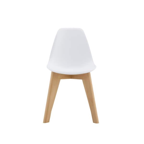 Set of 2 Modern Kids Chair with Wood Legs - Bed Bath & Beyond - 36292560