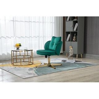 Green Modern Adjustable Home Computer Executive Chair Swivel Task Chair ...