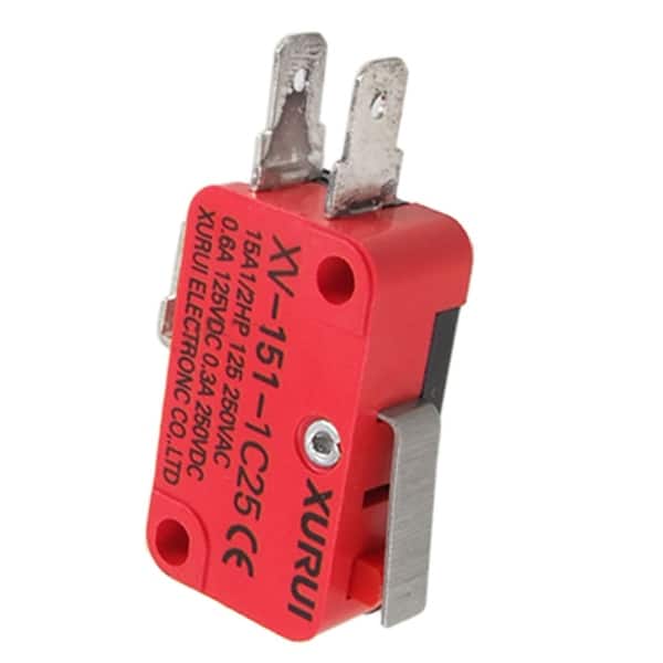 SPDT Button Microswitch Micro Limit Switch XV-151-1C25 - Bed Bath ...