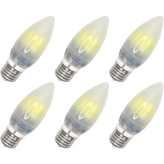 Viribright LED B11 E26 Chandelier Frosted Light Bulb - Bed Bath ...