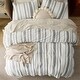Extra Soft Textured Comforter Cover with Zipper Closure - Bed Bath ...