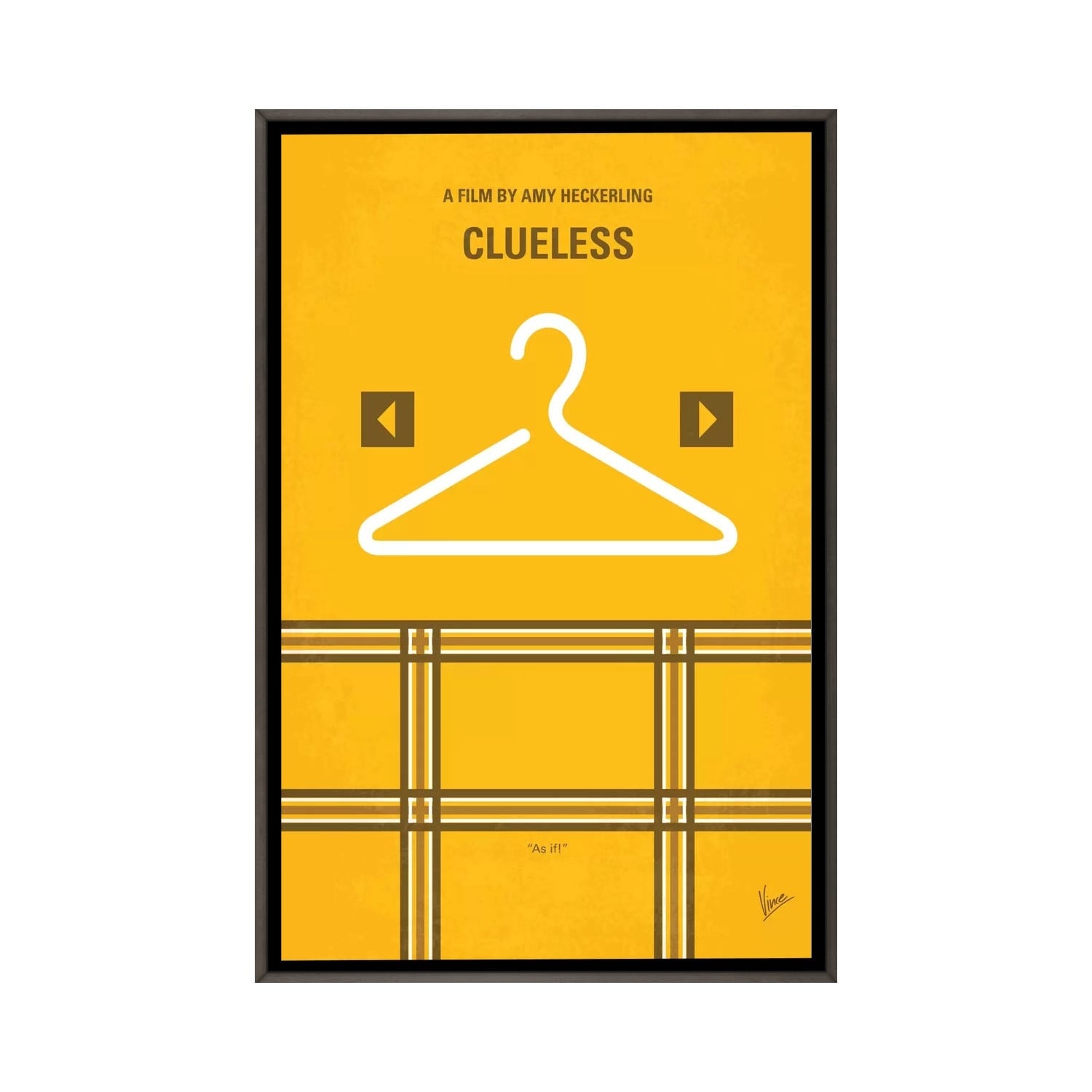 clueless poster yellow