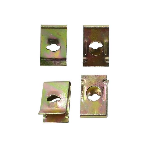 10pcs Spring U-Type Metal Clips Rivet Door Panel Screw Fastener ...