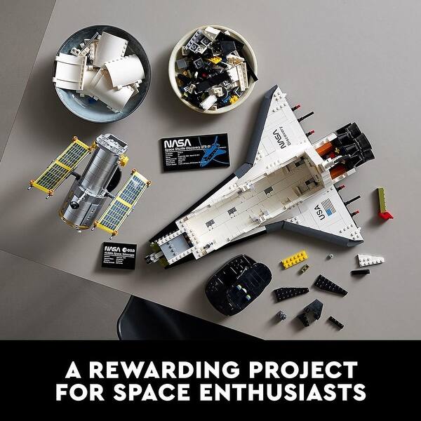 space shuttle pieces