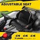 Aosom 24V Electric Go Kart, Drift Kart, Dual 150W Motors, Adjustable ...