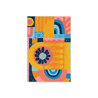 Cosmic Quilt Print On Acrylic Glass by Sarah Goone - Bed Bath & Beyond ...