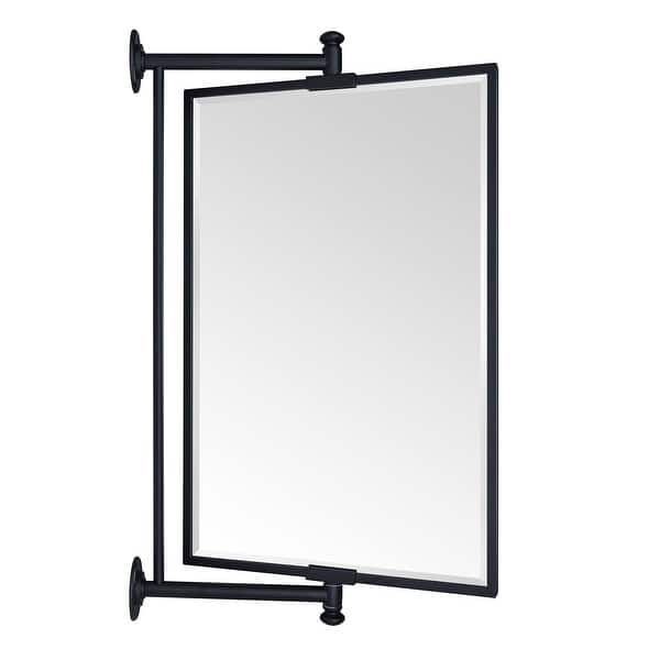Corrente Pivot-N-View Squared Cornered Rectangle Mirror for Window ...