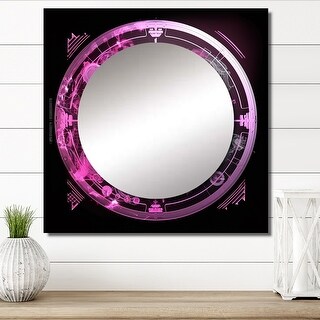 Designart "Third Eye Chakra Mystical Circle VI" Christianism Wall ...