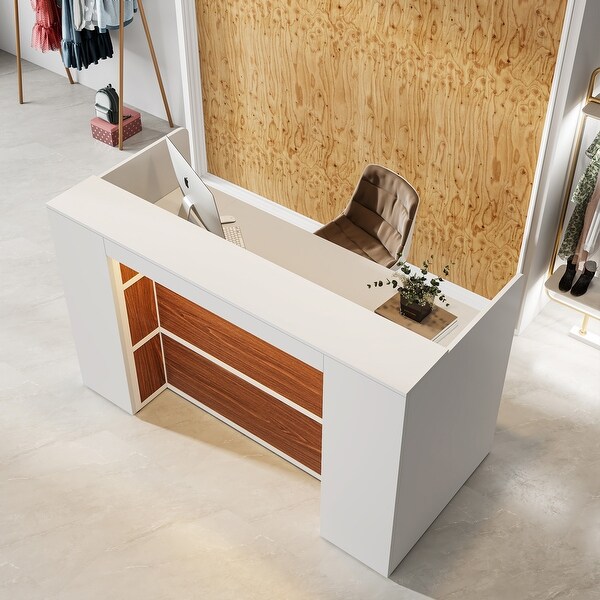 Receptionist table for sale store