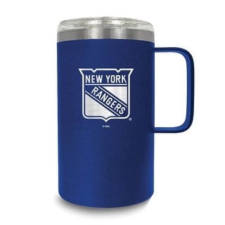 NHL New York Rangers Stainless Steel 18 Oz. Hustle Mug with Lid - Bed ...