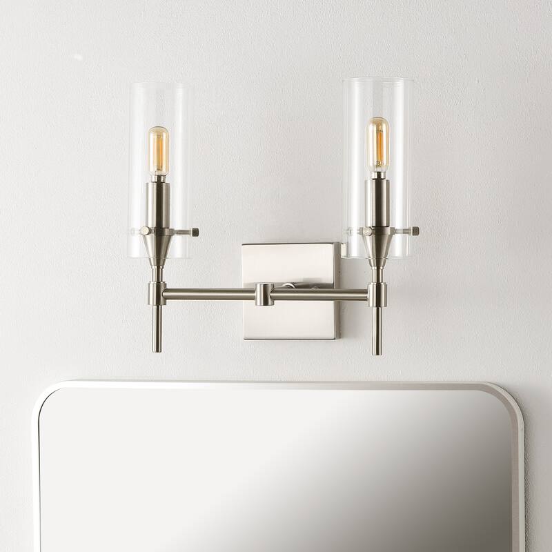 Jayce Bohemian Farmhouse Iron/Glass LED Vanity by JONATHAN Y - On Sale - Bed Bath & Beyond ...