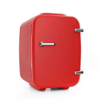4-Liter/6 Can Portable Mini Fridge with Warming Function - Bed Bath ...