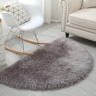 Manhattan Polyester Half Moon Area Rug, 2.5' x 4.5' - 2'5'' X 4'5 ...
