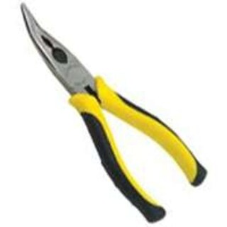 Stanley 89-871 Plier Bent Longnose W/Cutter, 6.4", Bi-material - Bed ...