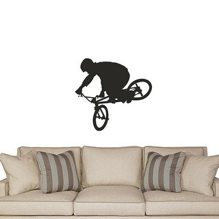 Bike Wall Decal Removable Sticker Freestyle Bmx Room Decor 22" x 23 ...