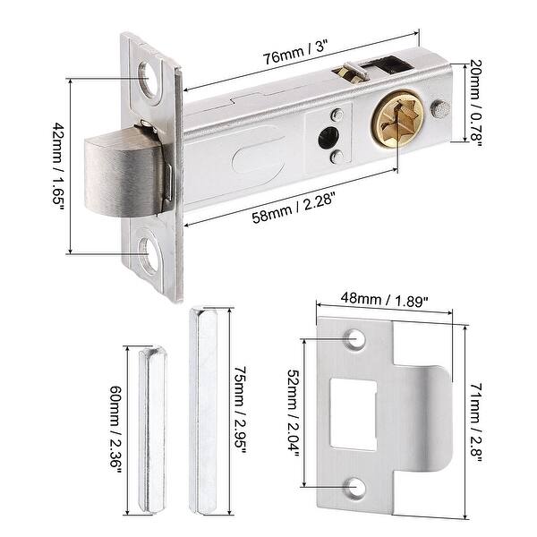 hidden door hardware latch