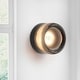 Rennnsan Modern Dome Dimmable LED Bathroom Vanity Light/Glass Dimple ...