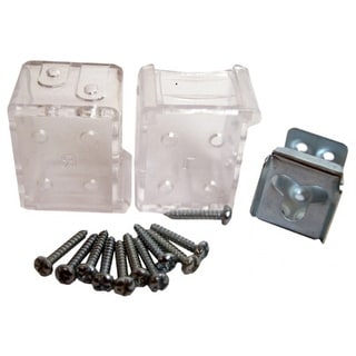 Levolor LMINIBRACKETD Clear Plastic Mini Blind Replacement Bracket ...