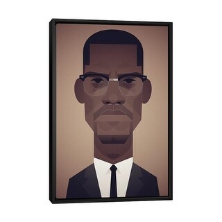 iCanvas "Malcolm X" by Stanley Chow Framed Canvas Print - Bed Bath ...