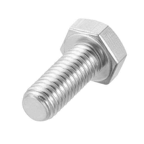 M8 Thread 20mm 304 Stainless Steel Hex Head Screws Bolts Fastener 5pcs ...