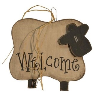 Welcome Sheep Hanger - As Pictured - Bed Bath & Beyond - 28269155