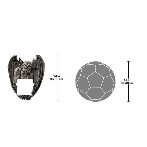 Design Toscano Halloween Flush the Gargoyle Gothic Toilet Paper Holder ...