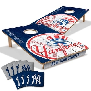 New York Yankees MLB Tailgate Cornhole Board Set - Bed Bath & Beyond ...