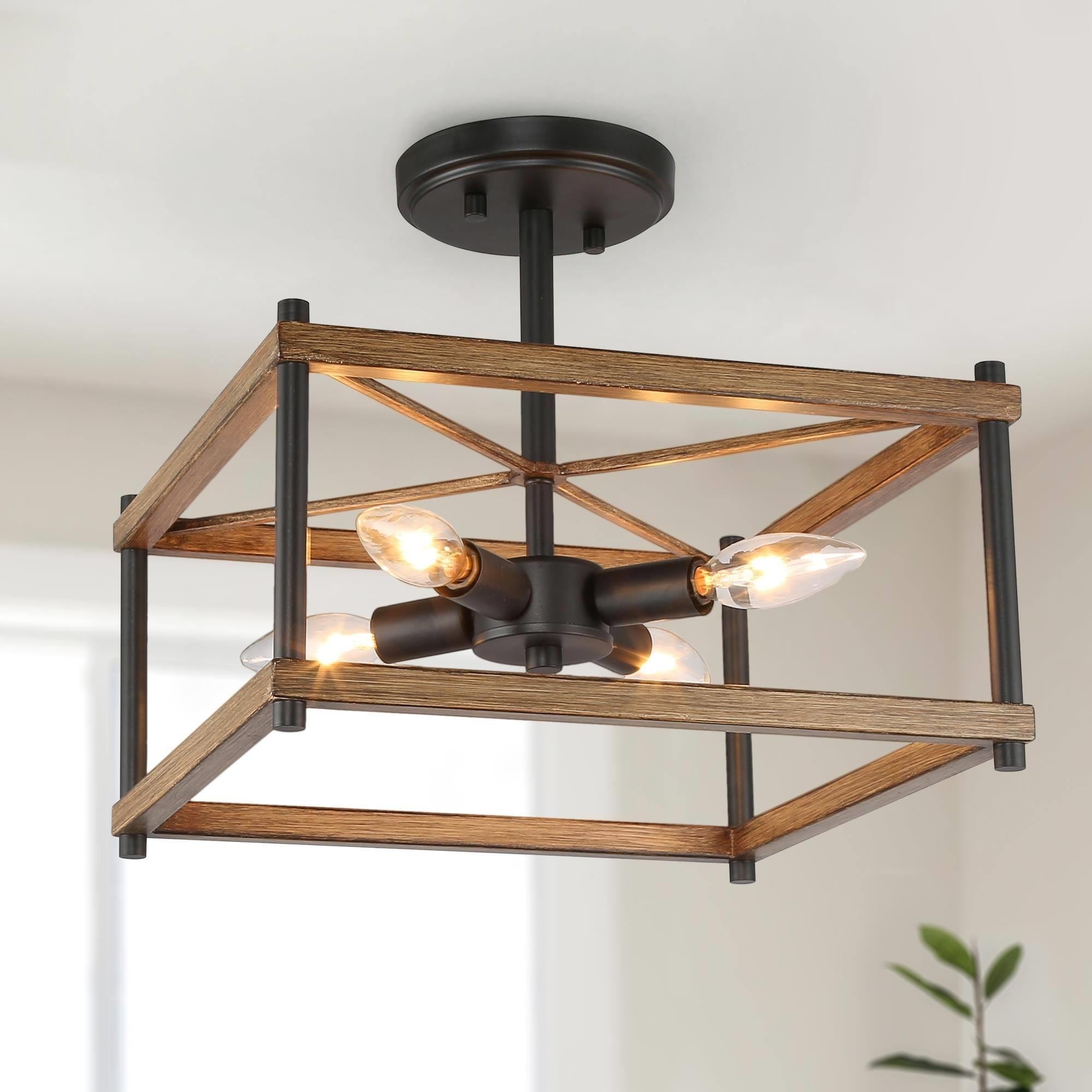 Farmhouse Flush Mount Ceiling Lights - Bed Bath & Beyond