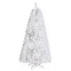 6Ft White Hanging Tree with 845 Branches 300 Cool Lights and 8 Modes ...