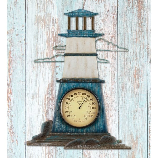 Thermometer Wall Decor - Lighthouse - Bed Bath & Beyond - 39056102