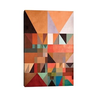 iCanvas "Triangles And Rectangles III" by Angel Estevez Canvas Print ...