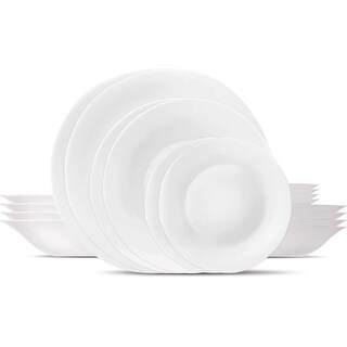 Bormioli Rocco 18 Piece Moon Dinnerware Service For 6 Dishes - Bed Bath ...
