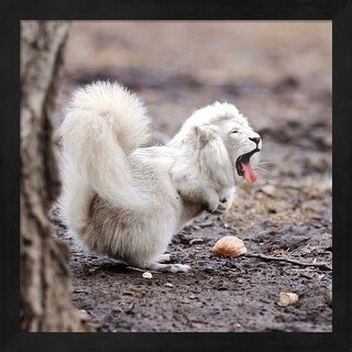 Pixelmated Animals 'Derpy McLion' Framed Art - Bed Bath & Beyond - 36591396