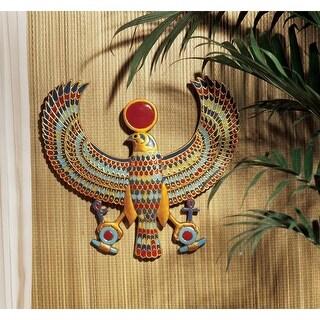 Design Toscano Horus Egyptian Wall Plaque: Set of Two - Bed Bath ...