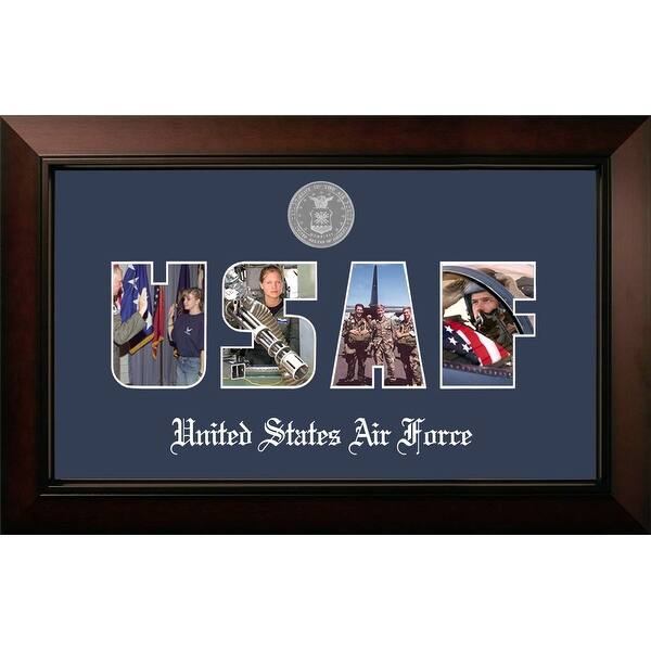 Patriot Frames Air Force Collage Photo Legacy Frame with Silver ...