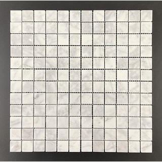 1 x 1 Grid Marble Mosaic Tiles - Bed Bath & Beyond - 39203887