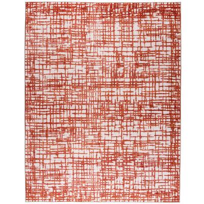 ReaLife Machine Washable -Modern Geometric Grid Rug - Overstock - 32279200