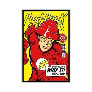 iCanvas "Post-Punk Comics - Whip It" by Butcher Billy Framed - Bed Bath ...