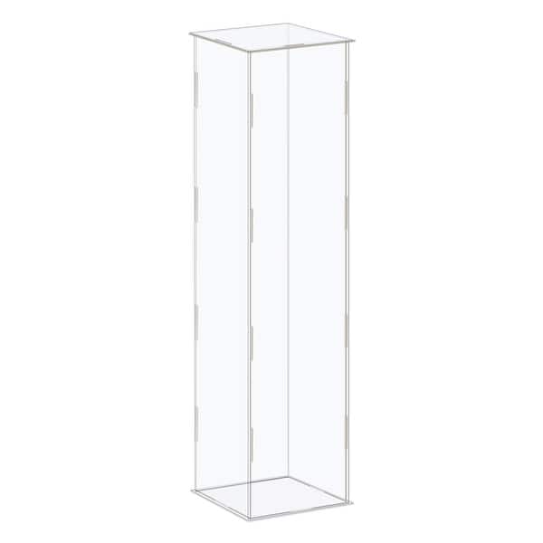 Display Case Box Acrylic Box Transparent Showcase 11x11x41cm for ...