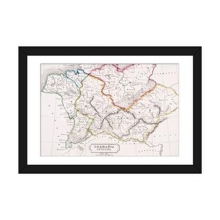 iCanvas "Map of Germany, Germania Antiqua, from 'The Atlas of Ancient ...